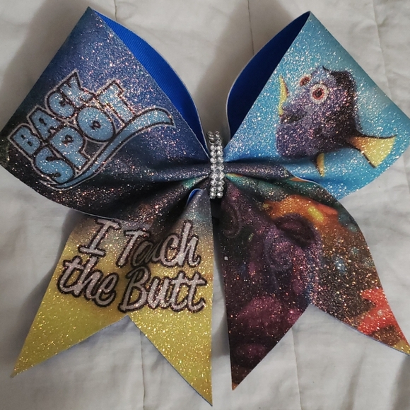 Accessories | Back Spot Cheer Bow | Poshmark